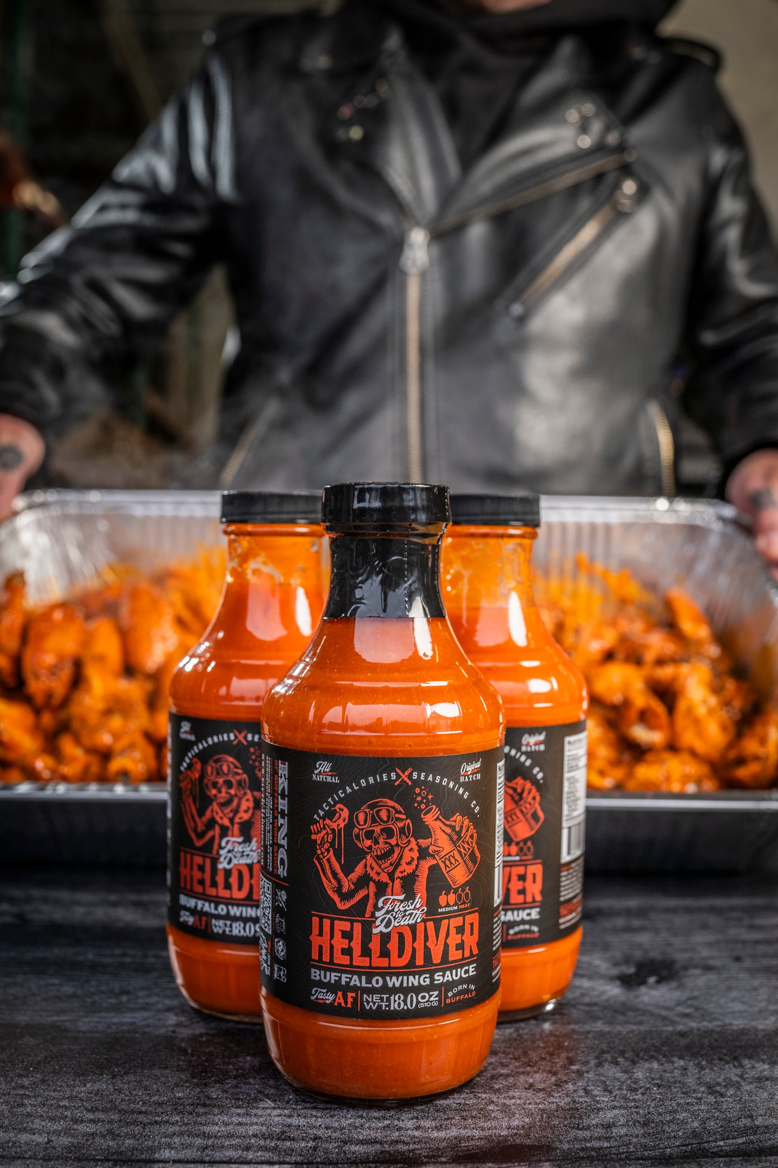 Born In Buffalo Helldiver Classic Buffalo Wings Tacticalories
