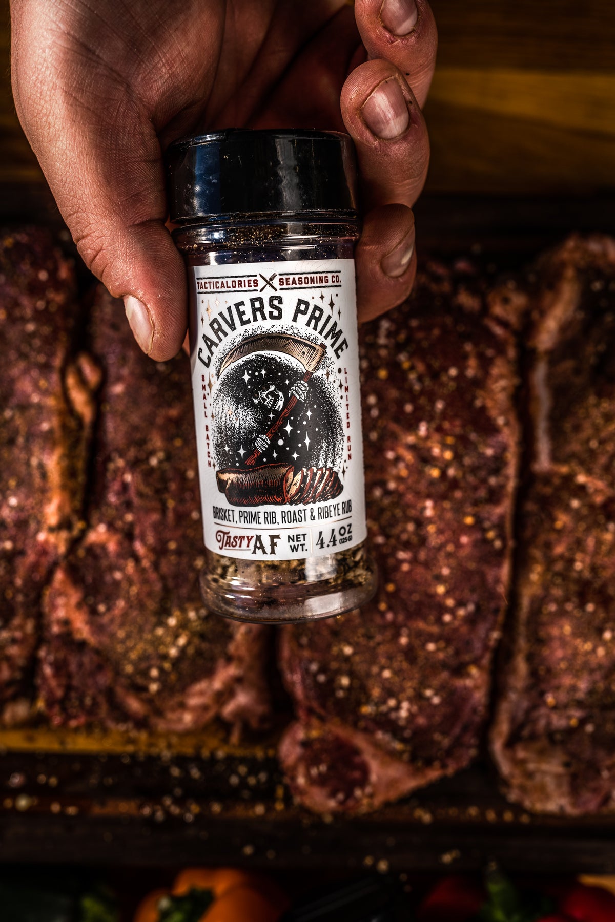 CARVERS PRIME RUB - Tacticalories Seasoning Company