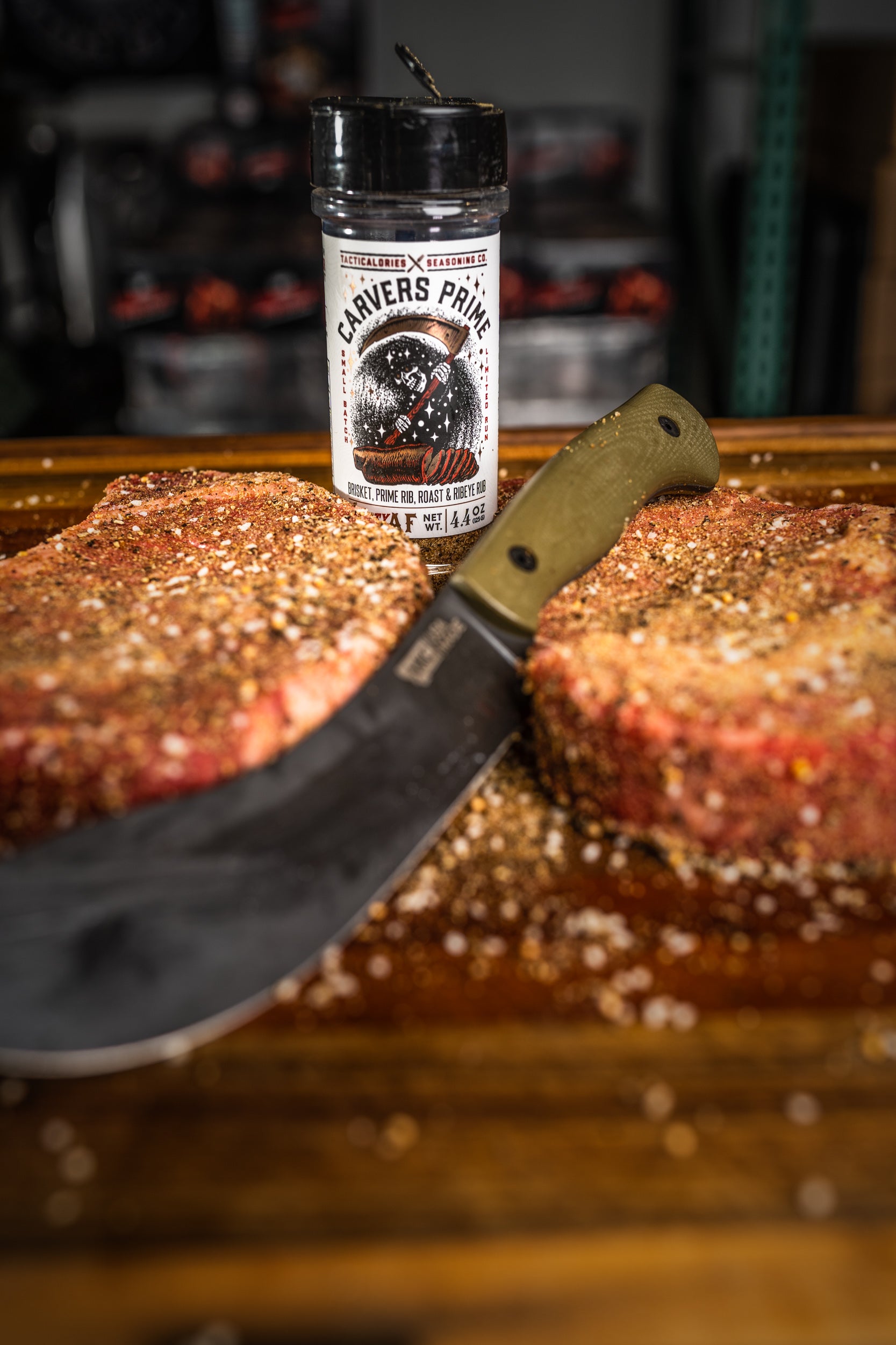 CARVERS PRIME RUB - Tacticalories Seasoning Company