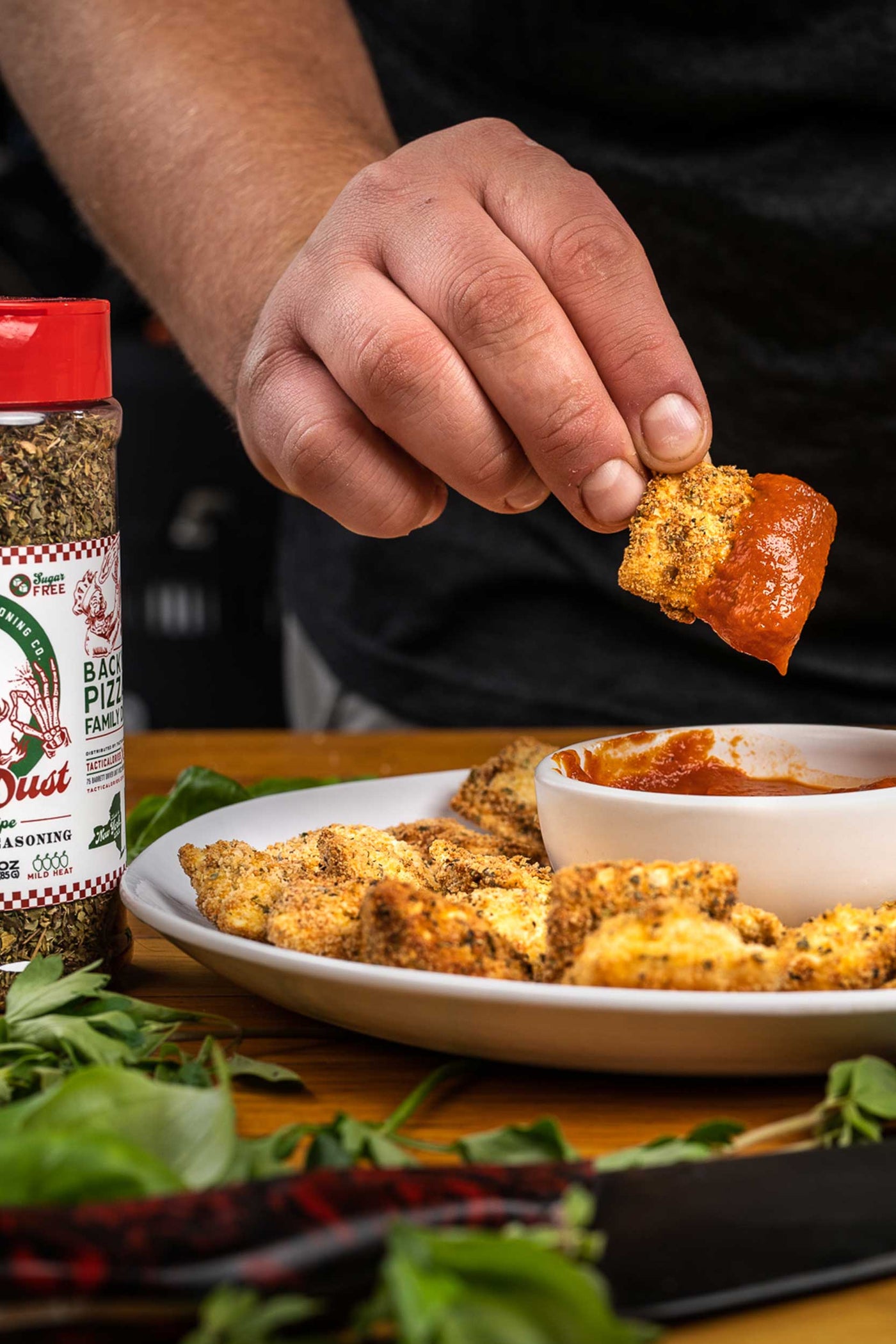PIE SLAYER Air Fryer Fried Ravioli - Tacticalories Seasoning Company