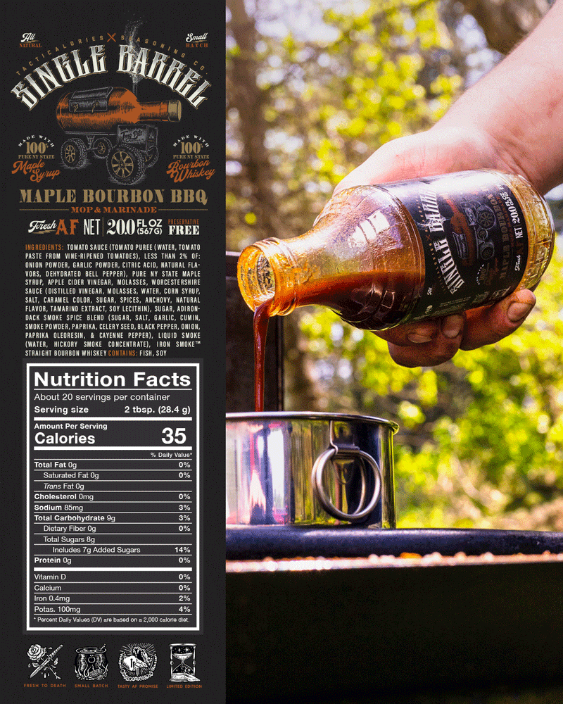 SINGLE BARREL - Tacticalories Seasoning Company