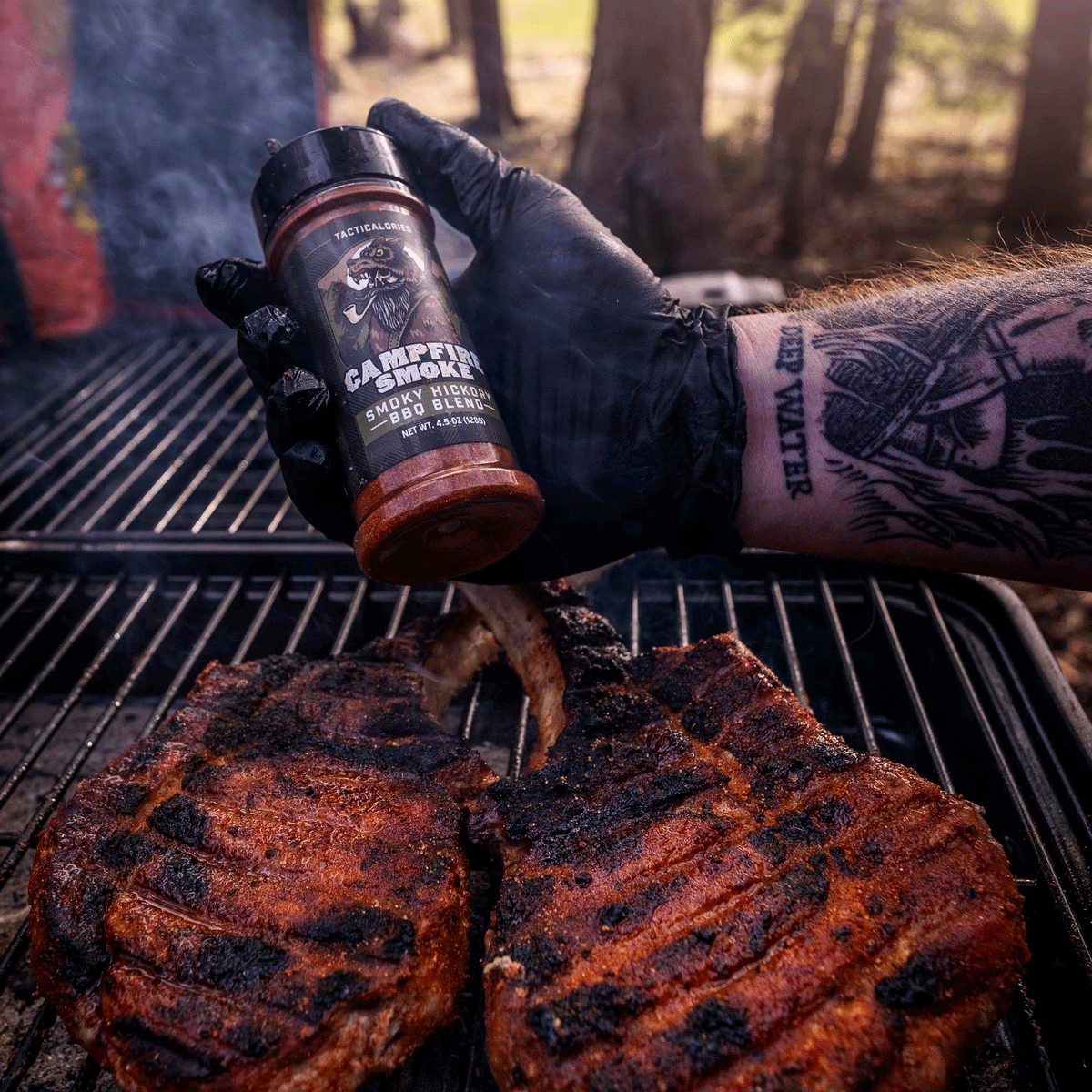 CAMPFIRE SMOKE BBQ - Tacticalories Seasoning Company