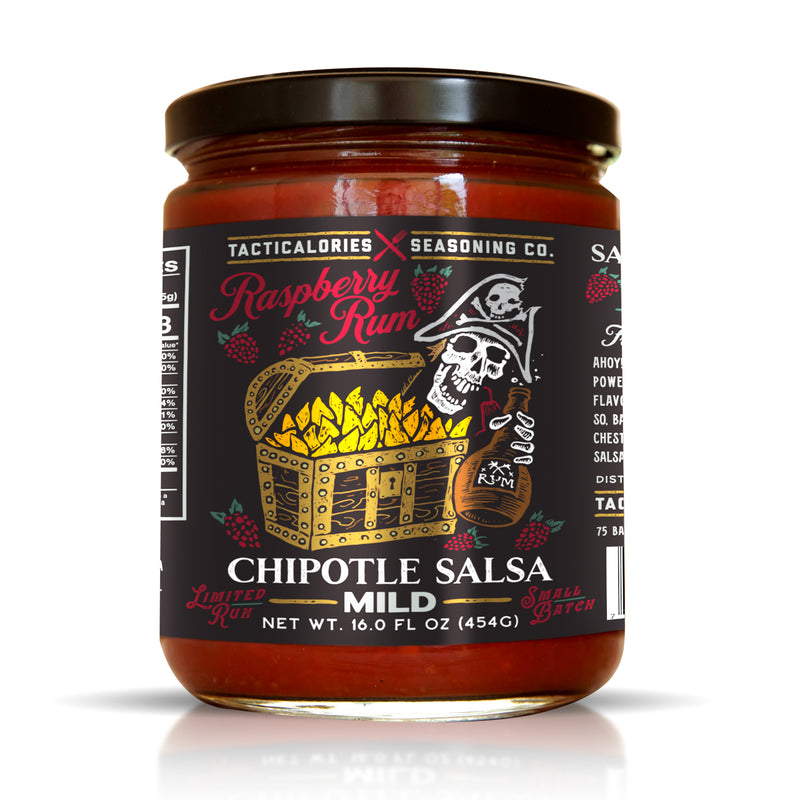 RASPBERRY RUM CHIPOTLE SALSA - Tacticalories Seasoning Company