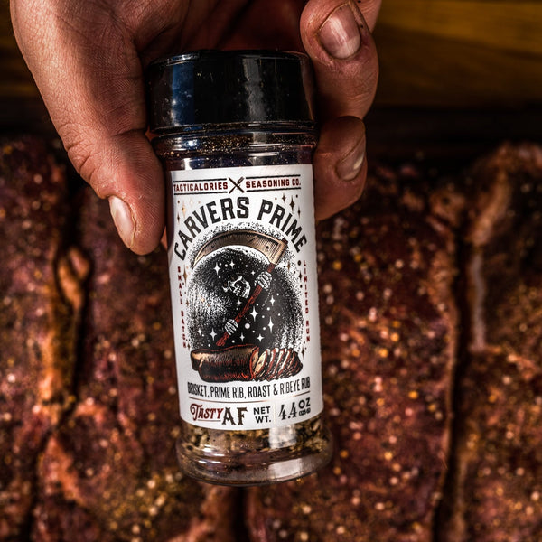 CARVERS PRIME RUB - Tacticalories Seasoning Company